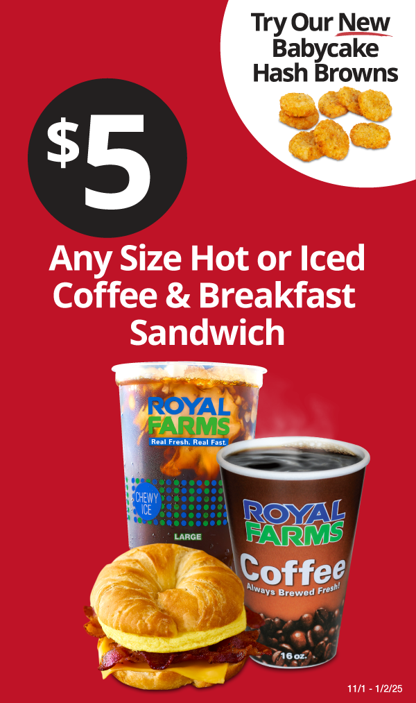 Current Promos - Royal Farms
